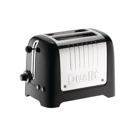 Dualit 2 Slice Lite Toaster Black 26205 - Nella Online