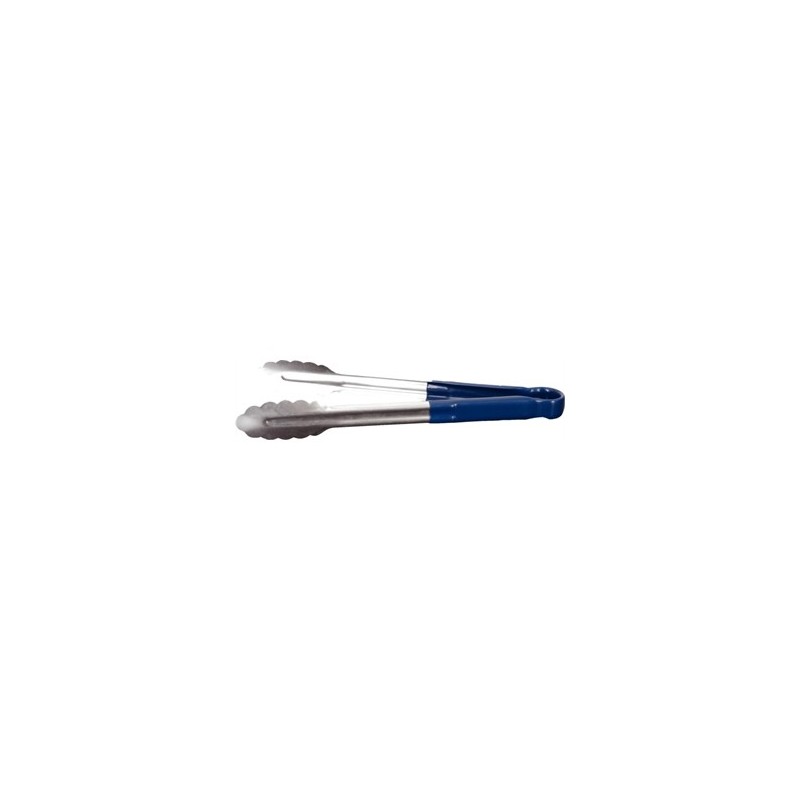 Vogue Colour Coded Blue Serving Tongs 11in - Nella Online