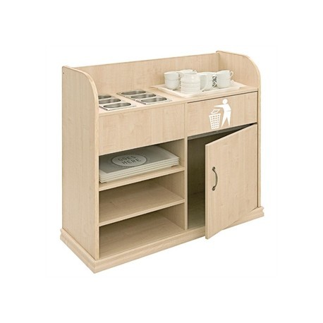 Deluxe Condiment Unit Maple - Nella Online